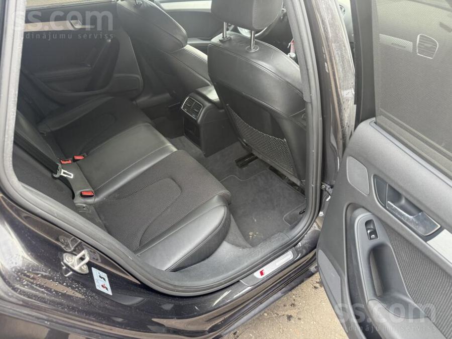 Black Audi A4 2011 in Riga, with an engine capacity of 2.00 L and mileage of 189 thousand km for 7550 €, photo 12 on AUTOMOTO.COM.LV