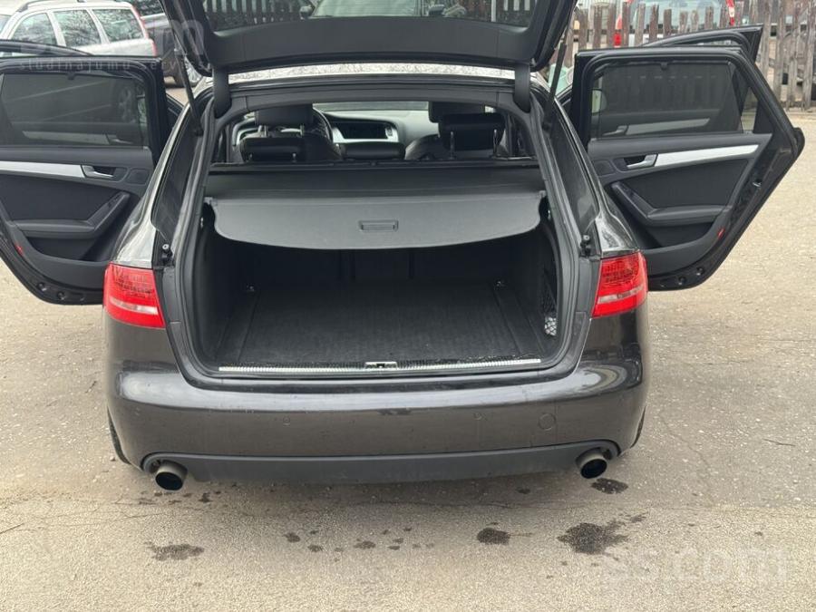 Black Audi A4 2011 in Riga, with an engine capacity of 2.00 L and mileage of 189 thousand km for 7550 €, photo 19 on AUTOMOTO.COM.LV