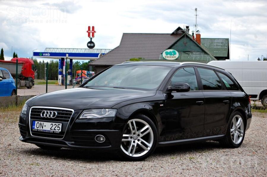 Melns Audi A4 2011 Tukums, ar dzinēja tilpumu 2.00 L un nobraukumu 323 tūkst. km par 6900 €, foto 1 vietnē AUTOMOTO.COM.LV