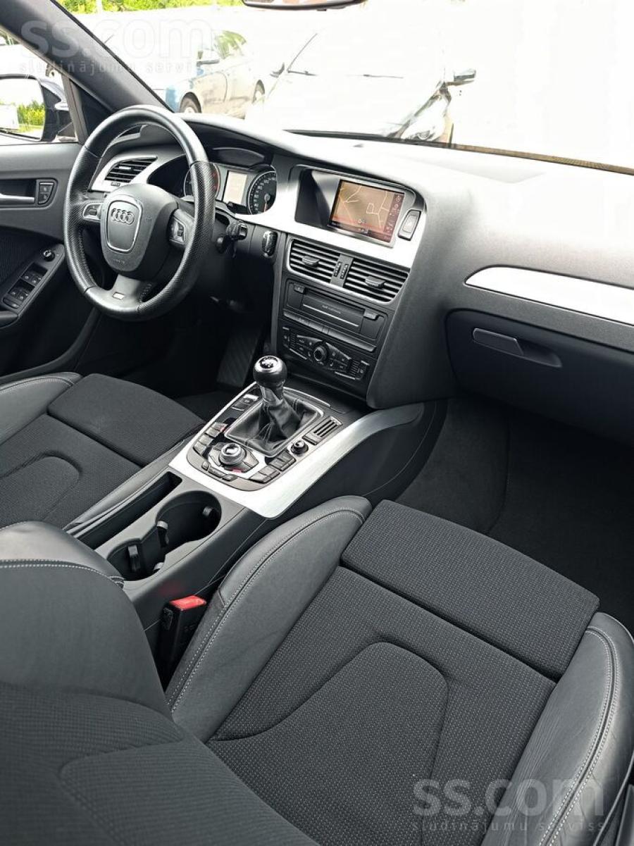 Melns Audi A4 2011 Tukums, ar dzinēja tilpumu 2.00 L un nobraukumu 323 tūkst. km par 6900 €, foto 9 vietnē AUTOMOTO.COM.LV