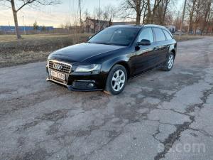 Melns Audi A4 2011 Talsi, ar dzinēja tilpumu 2.00 L un nobraukumu 339 tūkst. km par 5350 €, foto  vietnē AUTOMOTO.COM.LV