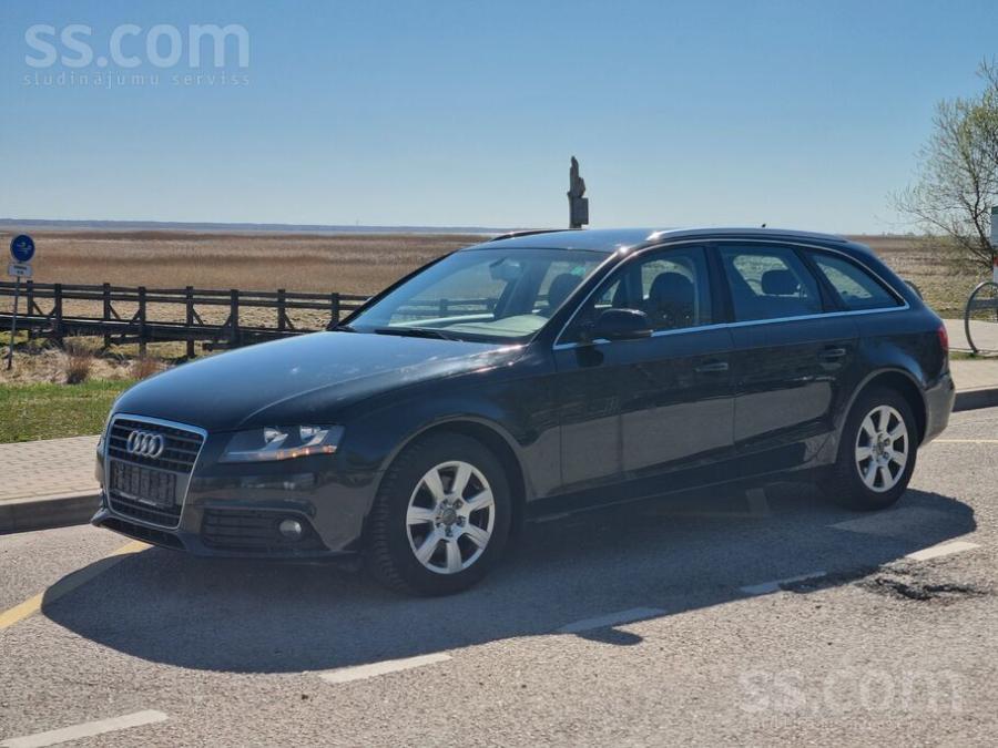 Melns Audi A4 2011 Liepāja, ar dzinēja tilpumu 2.00 L un nobraukumu 400 tūkst. km par 4100 €, foto 1 vietnē AUTOMOTO.COM.LV