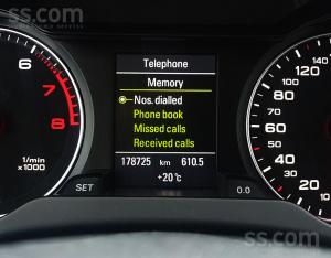 Black Audi A4 2011 in Riga, with an engine capacity of 1.80 L and mileage of 179 thousand km for 6200 €, photo 5 on AUTOMOTO.COM.LV