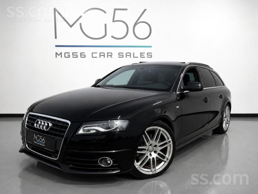 Black Audi A4 2011 in Riga, with an engine capacity of 2.00 L and mileage of 238 thousand km for 8900 €, photo 1 on AUTOMOTO.COM.LV