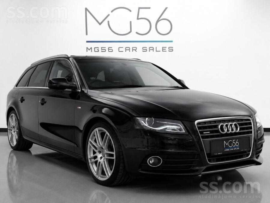 Black Audi A4 2011 in Riga, with an engine capacity of 2.00 L and mileage of 238 thousand km for 8900 €, photo 3 on AUTOMOTO.COM.LV