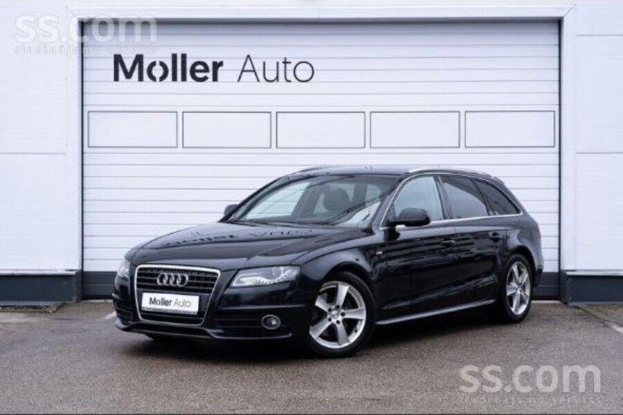 Black Audi A4 2011 in Riga, with an engine capacity of 2.70 L and mileage of 350 thousand km for 6800 €, photo 6 on AUTOMOTO.COM.LV