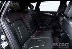 Black Audi A4 2011 in Riga, with an engine capacity of 2.70 L and mileage of 350 thousand km for 6800 €, photo 10 on AUTOMOTO.COM.LV