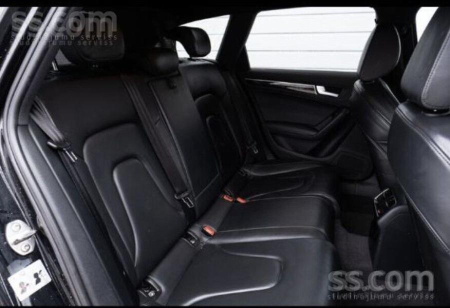 Black Audi A4 2011 in Riga, with an engine capacity of 2.70 L and mileage of 350 thousand km for 6800 €, photo 10 on AUTOMOTO.COM.LV