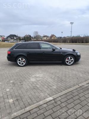 Black Audi A4 2011 in Riga, with an engine capacity of 2.70 L and mileage of 350 thousand km for 6800 €, photo 12 on AUTOMOTO.COM.LV