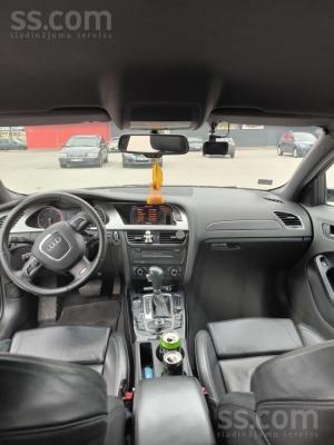 Black Audi A4 2011 in Riga, with an engine capacity of 2.70 L and mileage of 350 thousand km for 6800 €, photo 15 on AUTOMOTO.COM.LV