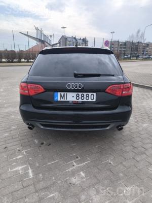 Black Audi A4 2011 in Riga, with an engine capacity of 2.70 L and mileage of 350 thousand km for 6800 €, photo 16 on AUTOMOTO.COM.LV