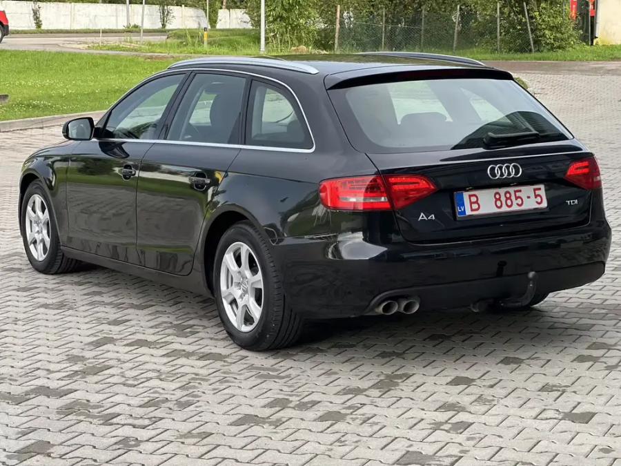 Black Audi A4 2011 in Jekabpils, with an engine capacity of 2.00 L and mileage of 282 thousand km for 6890 €, photo 11 on AUTOMOTO.COM.LV