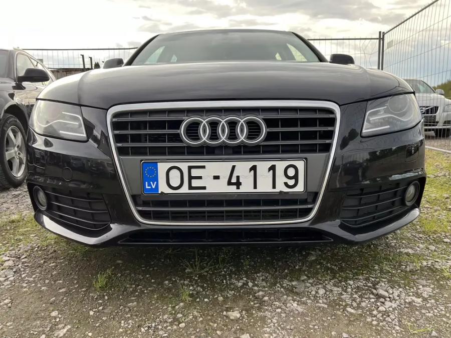 Black Audi A4 2011 in Jekabpils, with an engine capacity of 2.00 L and mileage of 282 thousand km for 6890 €, photo 27 on AUTOMOTO.COM.LV