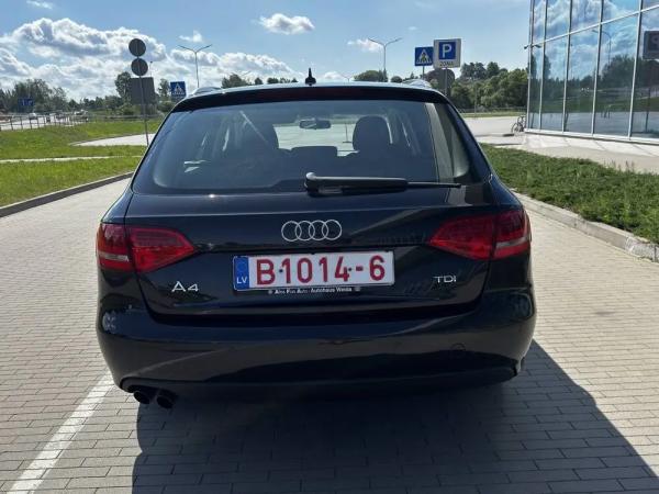 Black Audi A4 2011 in Rezekne, with an engine capacity of 2.00 L and mileage of 311 thousand km for 6300 €, photo 6 on AUTOMOTO.COM.LV