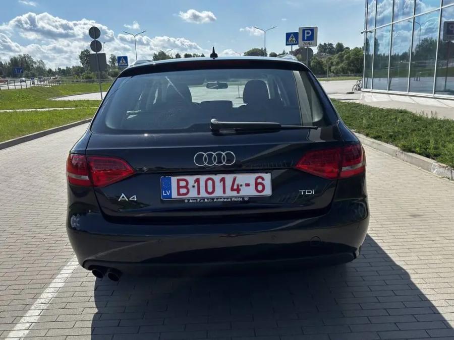 Black Audi A4 2011 in Rezekne, with an engine capacity of 2.00 L and mileage of 311 thousand km for 6300 €, photo 7 on AUTOMOTO.COM.LV