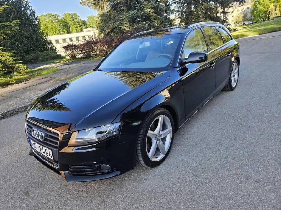 Melns Audi A4 2011 Jēkabpils, ar dzinēja tilpumu 2.00 L un nobraukumu 284 tūkst. km par 6290 €, foto 1 vietnē AUTOMOTO.COM.LV