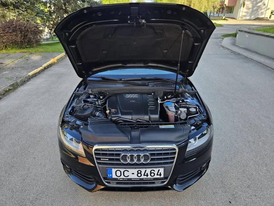 Melns Audi A4 2011 Jēkabpils, ar dzinēja tilpumu 2.00 L un nobraukumu 284 tūkst. km par 6290 €, foto 27 vietnē AUTOMOTO.COM.LV