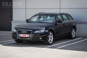 Black Audi A4 2011 in Riga, with an engine capacity of 2.00 L and mileage of 247 thousand km for 7990 €, photo  on AUTOMOTO.COM.LV
