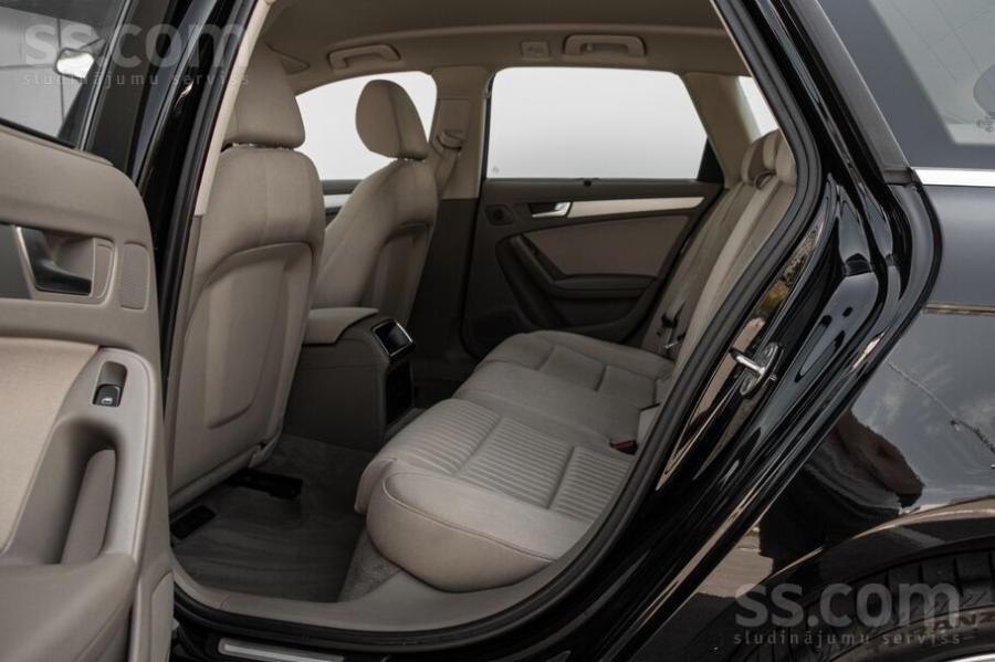 Melns Audi A4 2011 Rīga, ar dzinēja tilpumu 2.00 L un nobraukumu 247 tūkst. km par 7990 €, foto 14 vietnē AUTOMOTO.COM.LV