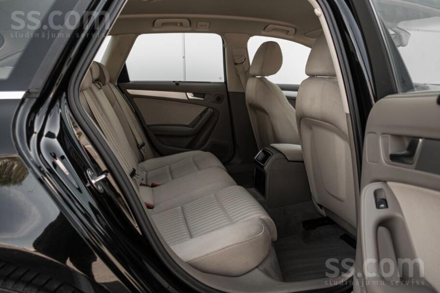 Melns Audi A4 2011 Rīga, ar dzinēja tilpumu 2.00 L un nobraukumu 247 tūkst. km par 7990 €, foto 15 vietnē AUTOMOTO.COM.LV