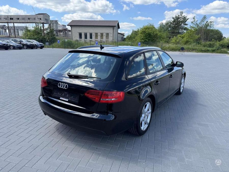 Black Audi A4 2011 in Telschi, with an engine capacity of 1.97 L and mileage of 250 thousand km for 5999 €, photo 7 on AUTOMOTO.COM.LV