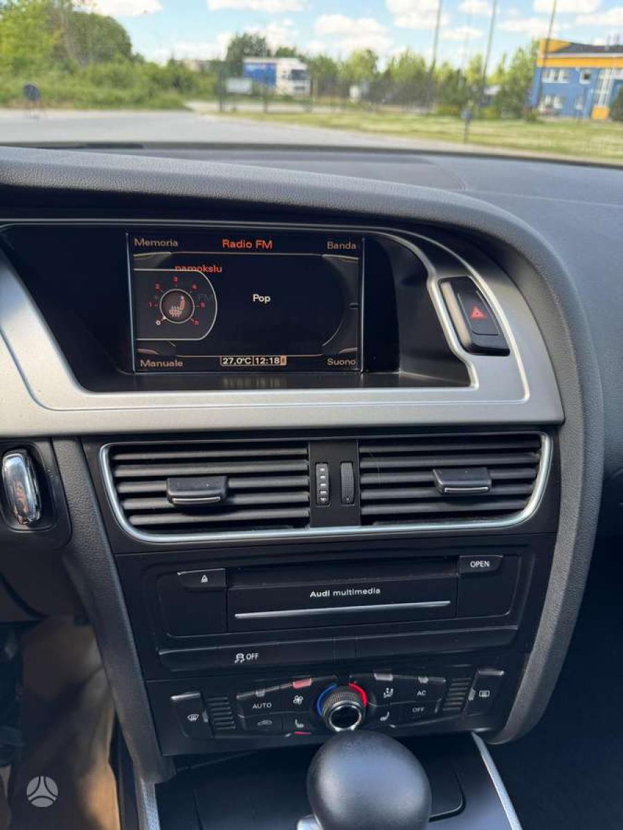Black Audi A4 2011 in Telschi, with an engine capacity of 1.97 L and mileage of 250 thousand km for 5999 €, photo 33 on AUTOMOTO.COM.LV