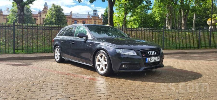 Melns Audi A4 2011 Valmiera, ar dzinēja tilpumu 2.00 L un nobraukumu 347 tūkst. km par 7500 €, foto 4 vietnē AUTOMOTO.COM.LV