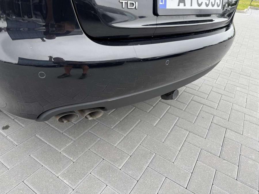 Black Audi A4 2011 in Telschi, with an engine capacity of 1.97 L and mileage of 298 thousand km for 5700 €, photo 15 on AUTOMOTO.COM.LV