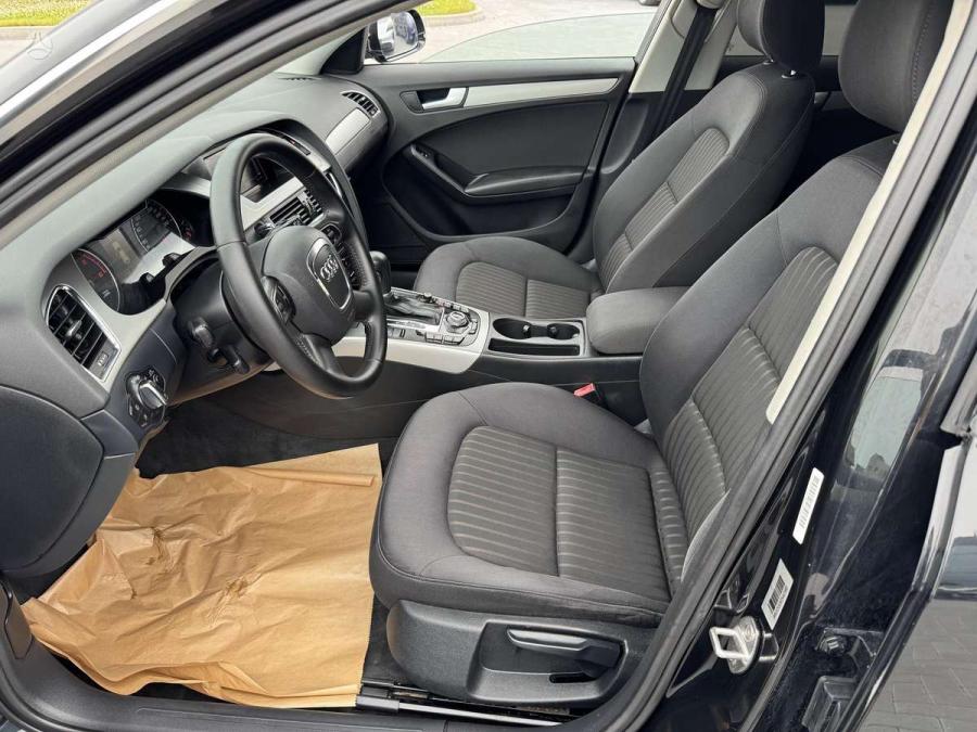 Black Audi A4 2011 in Telschi, with an engine capacity of 1.97 L and mileage of 298 thousand km for 5700 €, photo 17 on AUTOMOTO.COM.LV