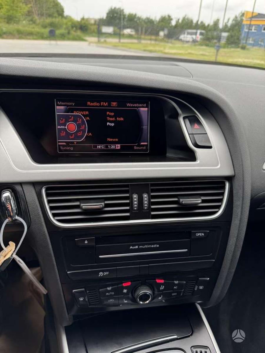 Black Audi A4 2011 in Telschi, with an engine capacity of 1.97 L and mileage of 298 thousand km for 5700 €, photo 35 on AUTOMOTO.COM.LV