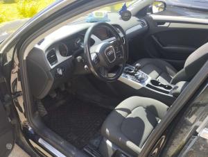 Black Audi A4 2011 in Mazeikiai, with an engine capacity of 1.98 L and mileage of 318 thousand km for 3800 €, photo 9 on AUTOMOTO.COM.LV