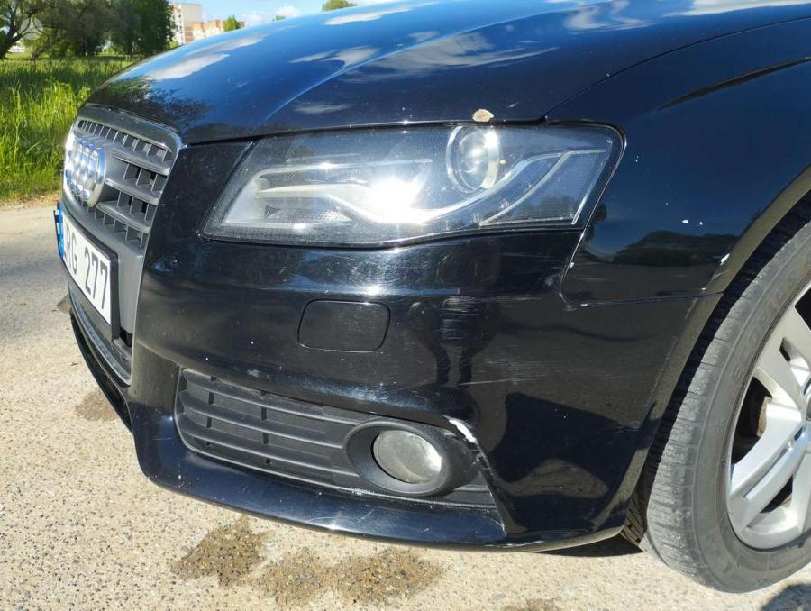 Black Audi A4 2011 in Mazeikiai, with an engine capacity of 1.98 L and mileage of 318 thousand km for 3800 €, photo 17 on AUTOMOTO.COM.LV