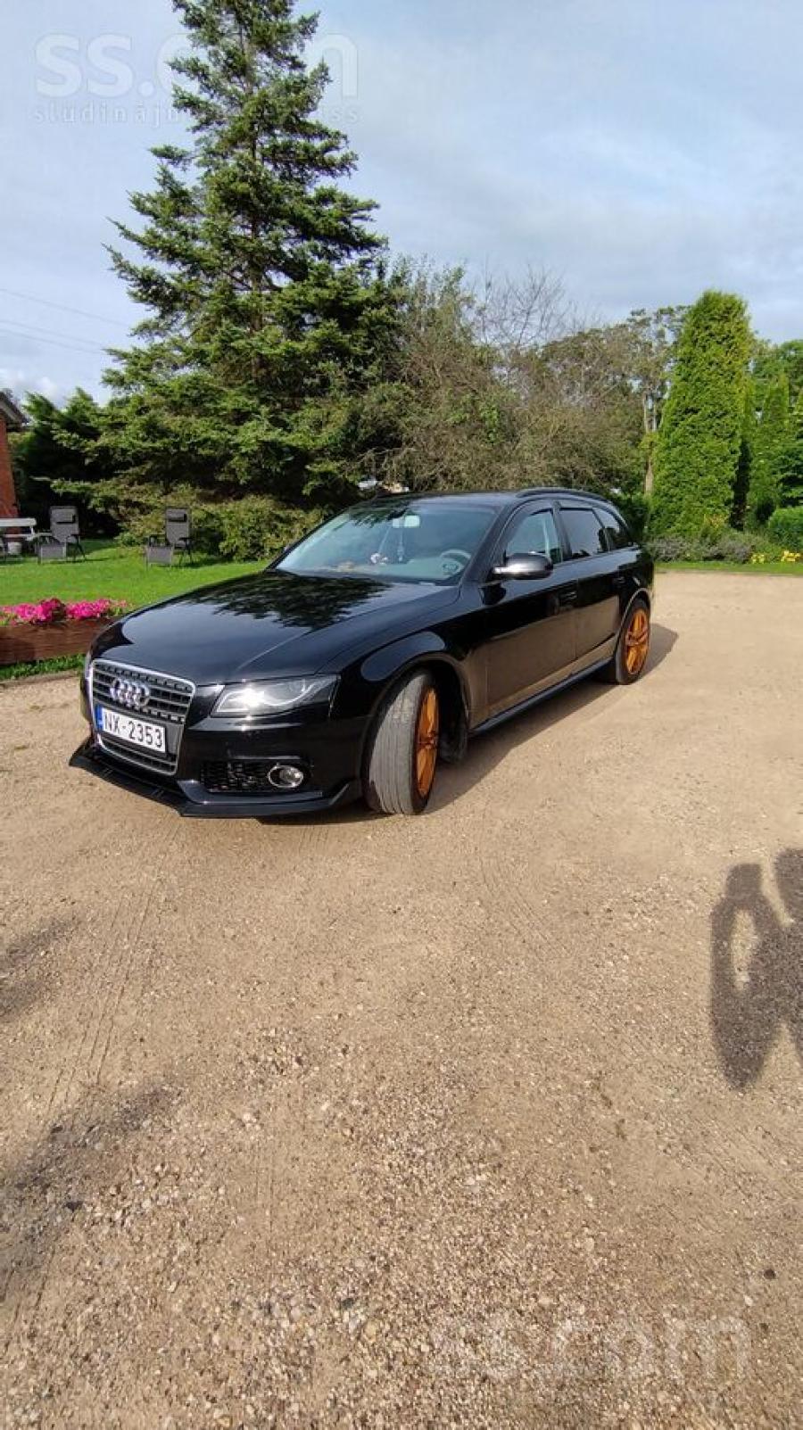 Melns Audi A4 2011 Cēsis, ar dzinēja tilpumu 2.00 L un nobraukumu 0 tūkst. km par 6333 €, foto 1 vietnē AUTOMOTO.COM.LV