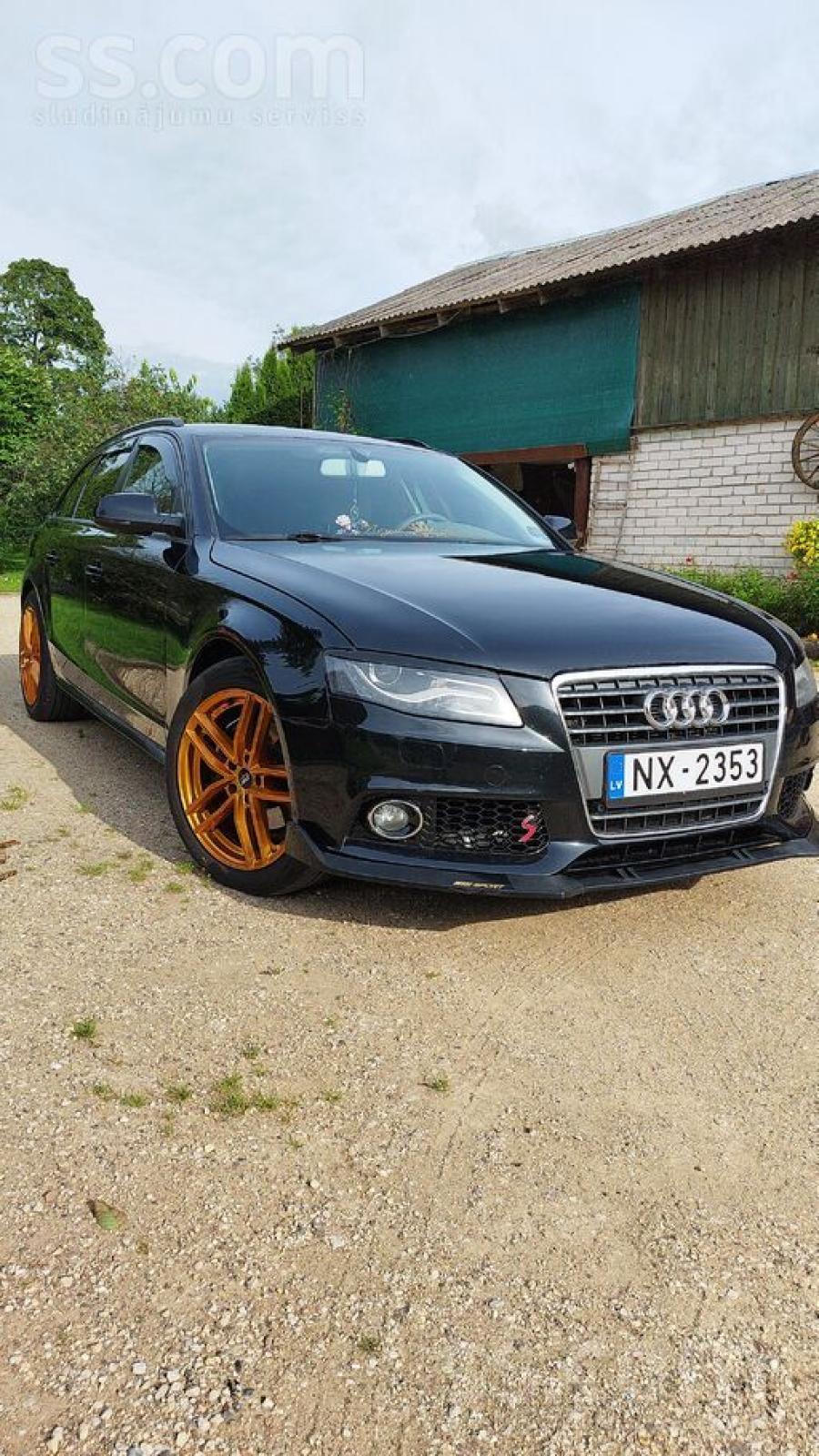 Melns Audi A4 2011 Cēsis, ar dzinēja tilpumu 2.00 L un nobraukumu 0 tūkst. km par 6333 €, foto 3 vietnē AUTOMOTO.COM.LV