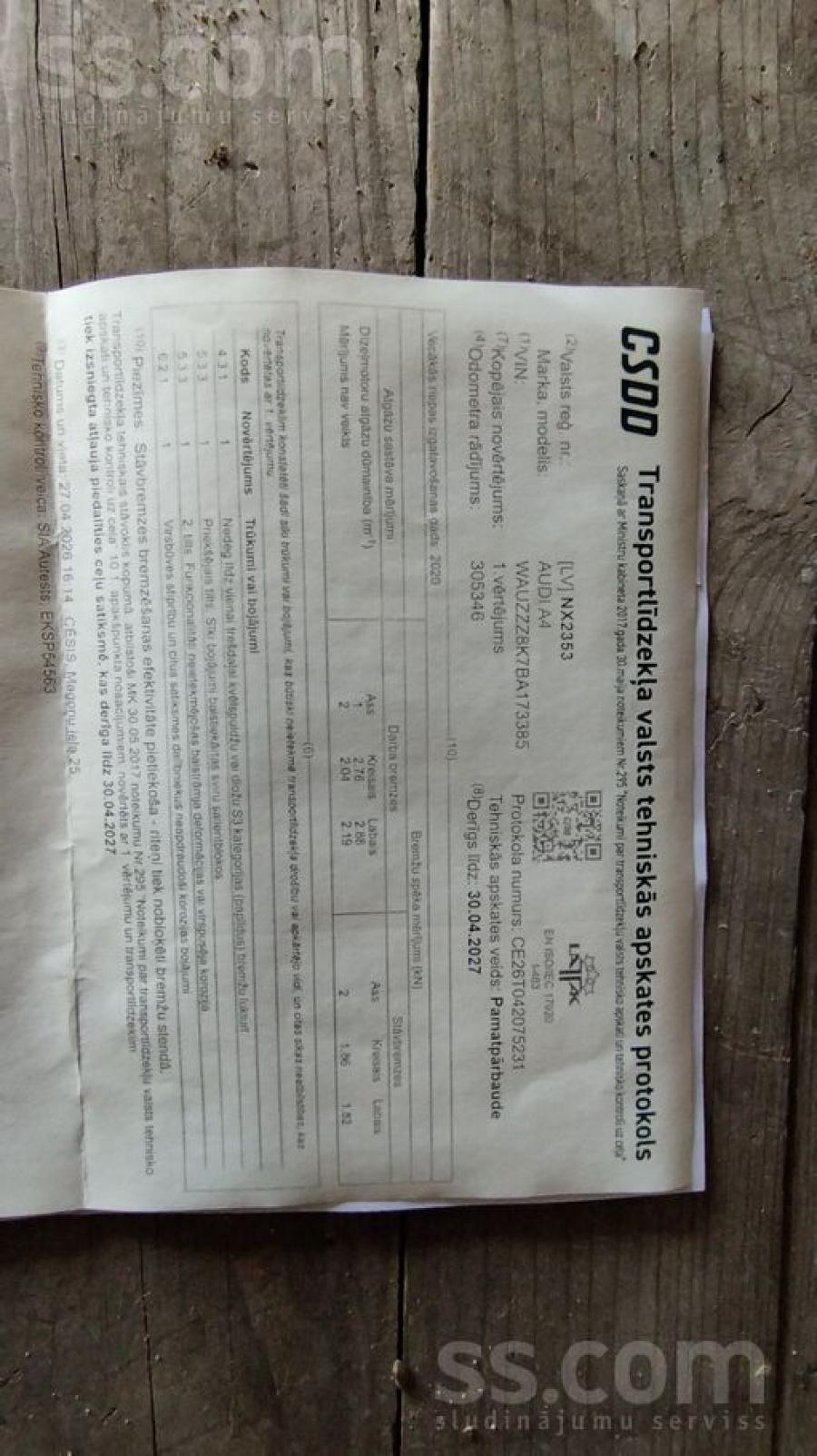 Melns Audi A4 2011 Cēsis, ar dzinēja tilpumu 2.00 L un nobraukumu 0 tūkst. km par 6333 €, foto 12 vietnē AUTOMOTO.COM.LV