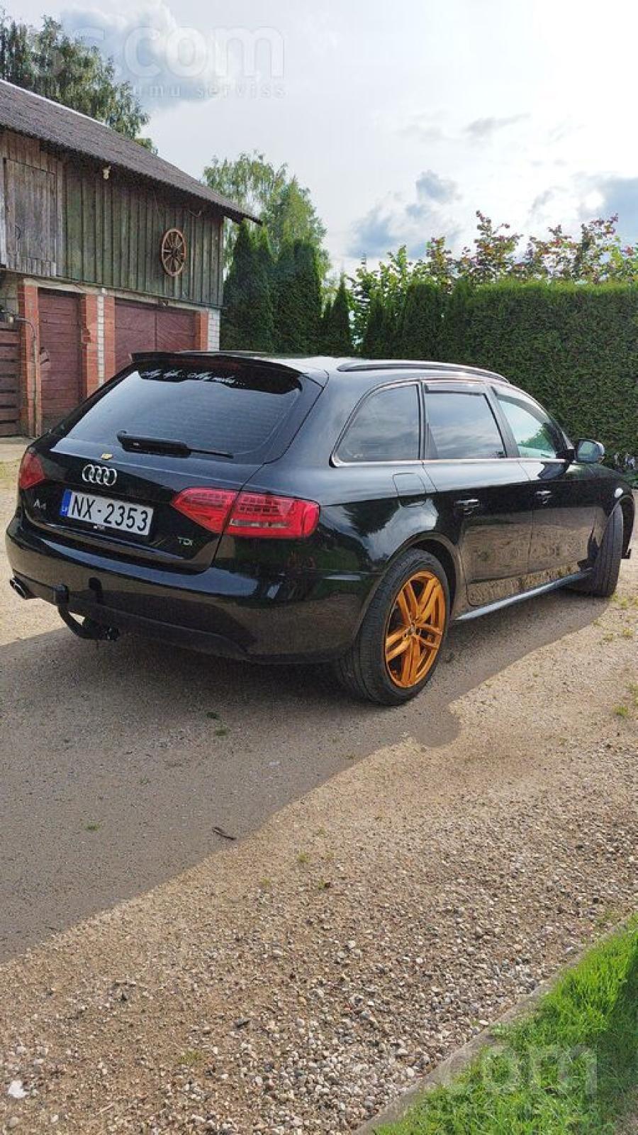 Melns Audi A4 2011 Cēsis, ar dzinēja tilpumu 2.00 L un nobraukumu 0 tūkst. km par 6333 €, foto 14 vietnē AUTOMOTO.COM.LV