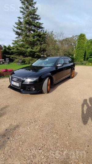 Black Audi A4 2011 in Cesis, with an engine capacity of 2.00 L and mileage of 0 thousand km for 6333 €, photo  on AUTOMOTO.COM.LV