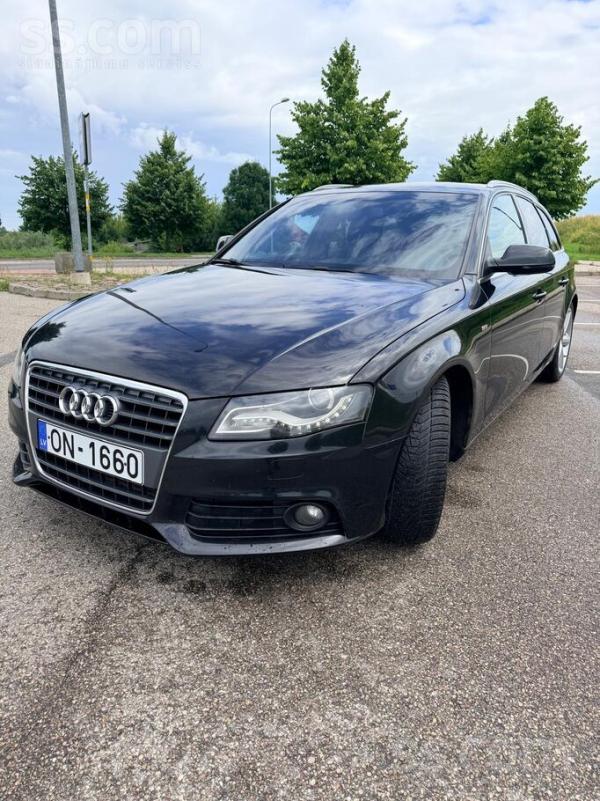 Melns Audi A4 2011 Daugavpils, ar dzinēja tilpumu 2.00 L un nobraukumu 287 tūkst. km par 5900 €, foto 4 vietnē AUTOMOTO.COM.LV
