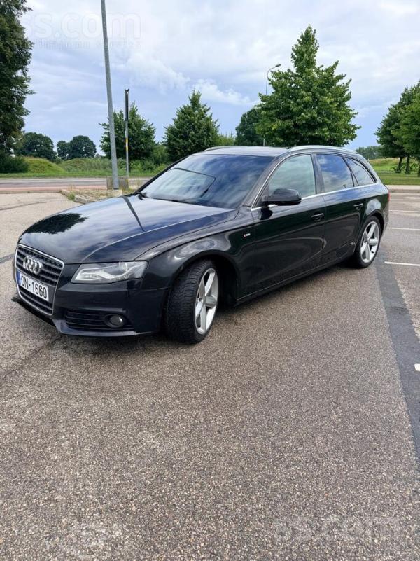 Melns Audi A4 2011 Daugavpils, ar dzinēja tilpumu 2.00 L un nobraukumu 287 tūkst. km par 5900 €, foto 6 vietnē AUTOMOTO.COM.LV