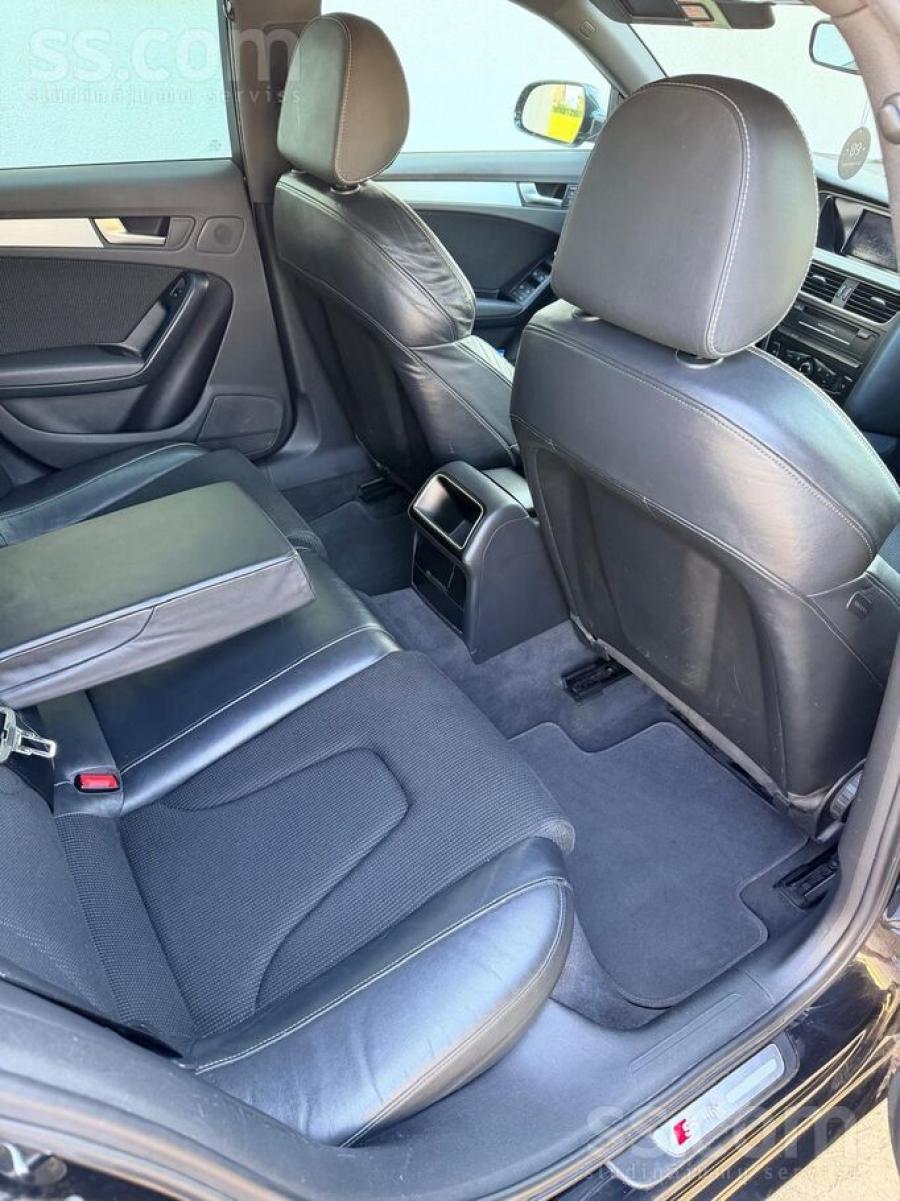 Melns Audi A4 2011 Daugavpils, ar dzinēja tilpumu 2.00 L un nobraukumu 287 tūkst. km par 5900 €, foto 13 vietnē AUTOMOTO.COM.LV