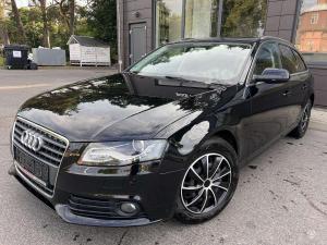 Black Audi A4 2011 in Utena, with an engine capacity of 1.97 L and mileage of 204 thousand km for 5200 €, photo 8 on AUTOMOTO.COM.LV