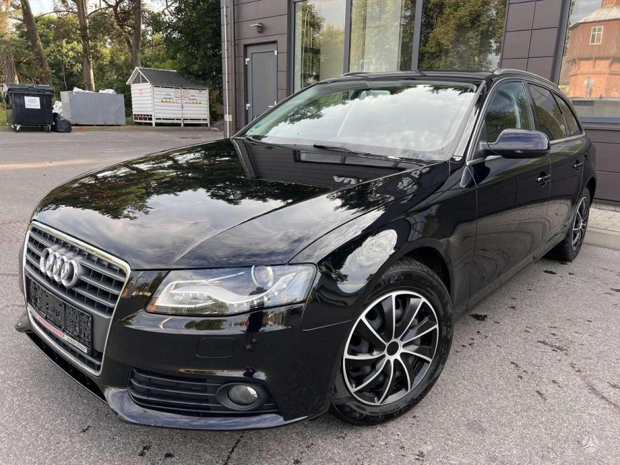 Black Audi A4 2011 in Utena, with an engine capacity of 1.97 L and mileage of 204 thousand km for 5200 €, photo 8 on AUTOMOTO.COM.LV