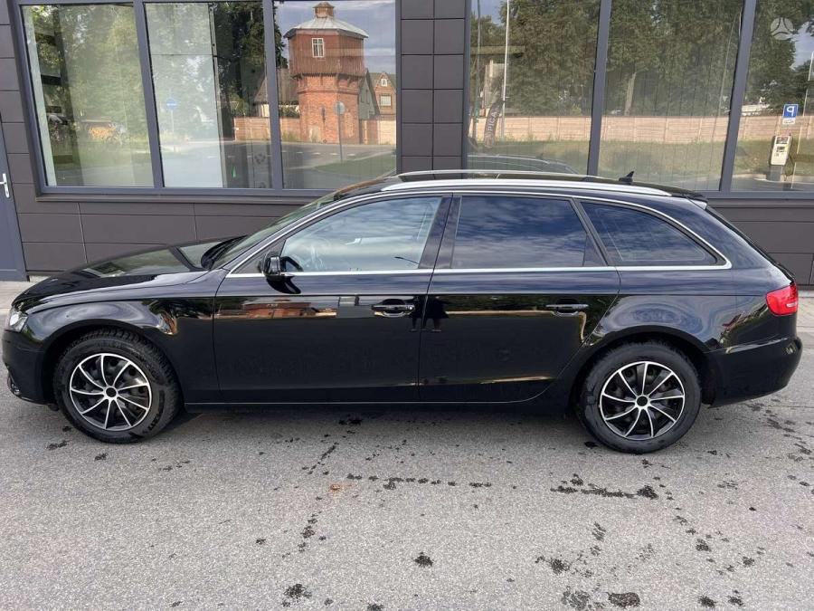 Black Audi A4 2011 in Utena, with an engine capacity of 1.97 L and mileage of 204 thousand km for 5200 €, photo 13 on AUTOMOTO.COM.LV