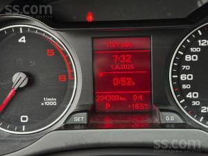 Black Audi A4 2011 in Bauska, with an engine capacity of 2.00 L and mileage of 203 thousand km for 7000 €, photo 6 on AUTOMOTO.COM.LV