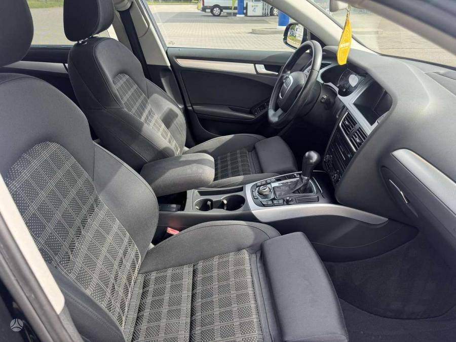 Black Audi A4 2011 in Kaunas, with an engine capacity of 1.97 L and mileage of 283 thousand km for 5650 €, photo 8 on AUTOMOTO.COM.LV