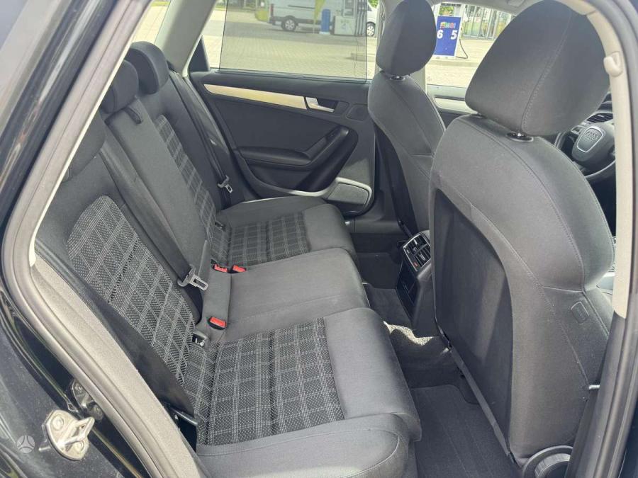 Black Audi A4 2011 in Kaunas, with an engine capacity of 1.97 L and mileage of 283 thousand km for 5650 €, photo 10 on AUTOMOTO.COM.LV