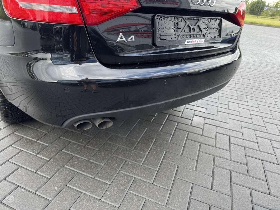 Black Audi A4 2011 in Telschi, with an engine capacity of 1.97 L and mileage of 260 thousand km for 5700 €, photo 15 on AUTOMOTO.COM.LV