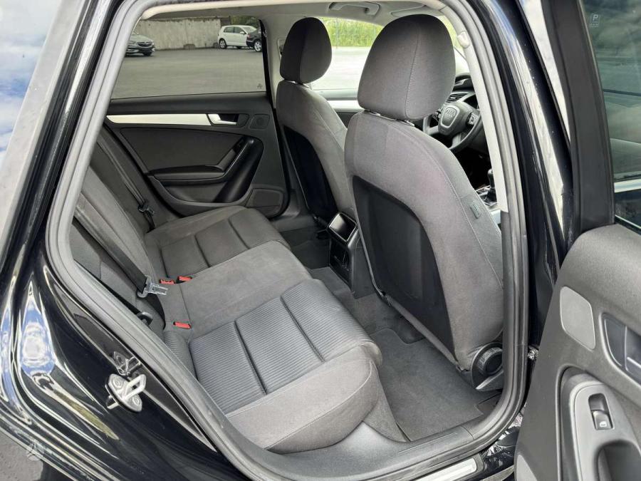 Black Audi A4 2011 in Telschi, with an engine capacity of 1.97 L and mileage of 260 thousand km for 5700 €, photo 21 on AUTOMOTO.COM.LV