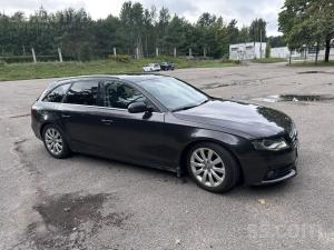 Black Audi A4 2011 in Riga, with an engine capacity of 2.00 L and mileage of 359 thousand km for 5500 €, photo 4 on AUTOMOTO.COM.LV