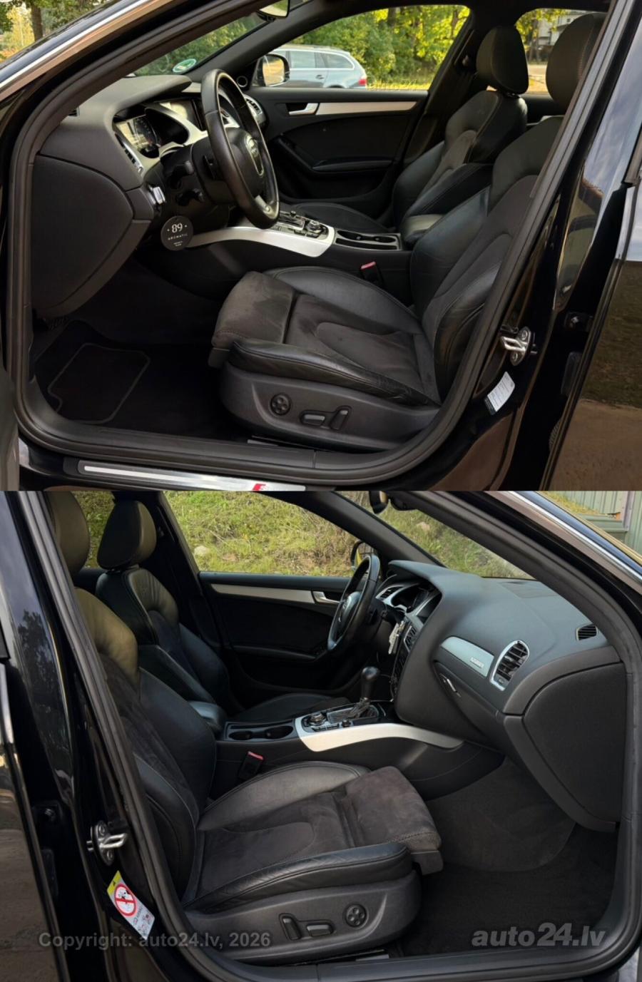 Black Audi A4 2011 in Viljandi, with an engine capacity of 3.00 L and mileage of 297 thousand km for 7790 €, photo 9 on AUTOMOTO.COM.LV